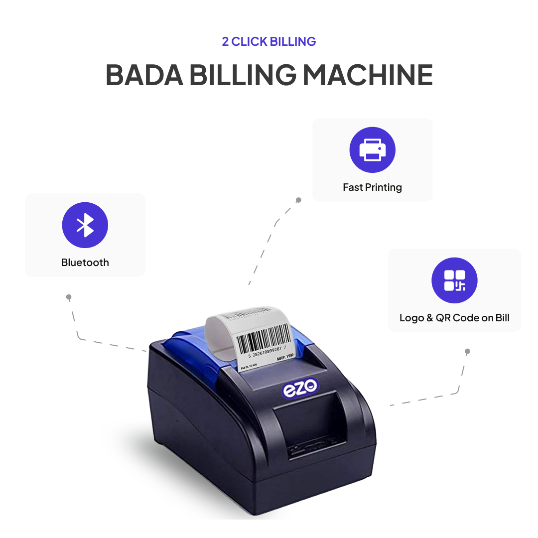 Bada Billing Machine With Software – Ezo Books