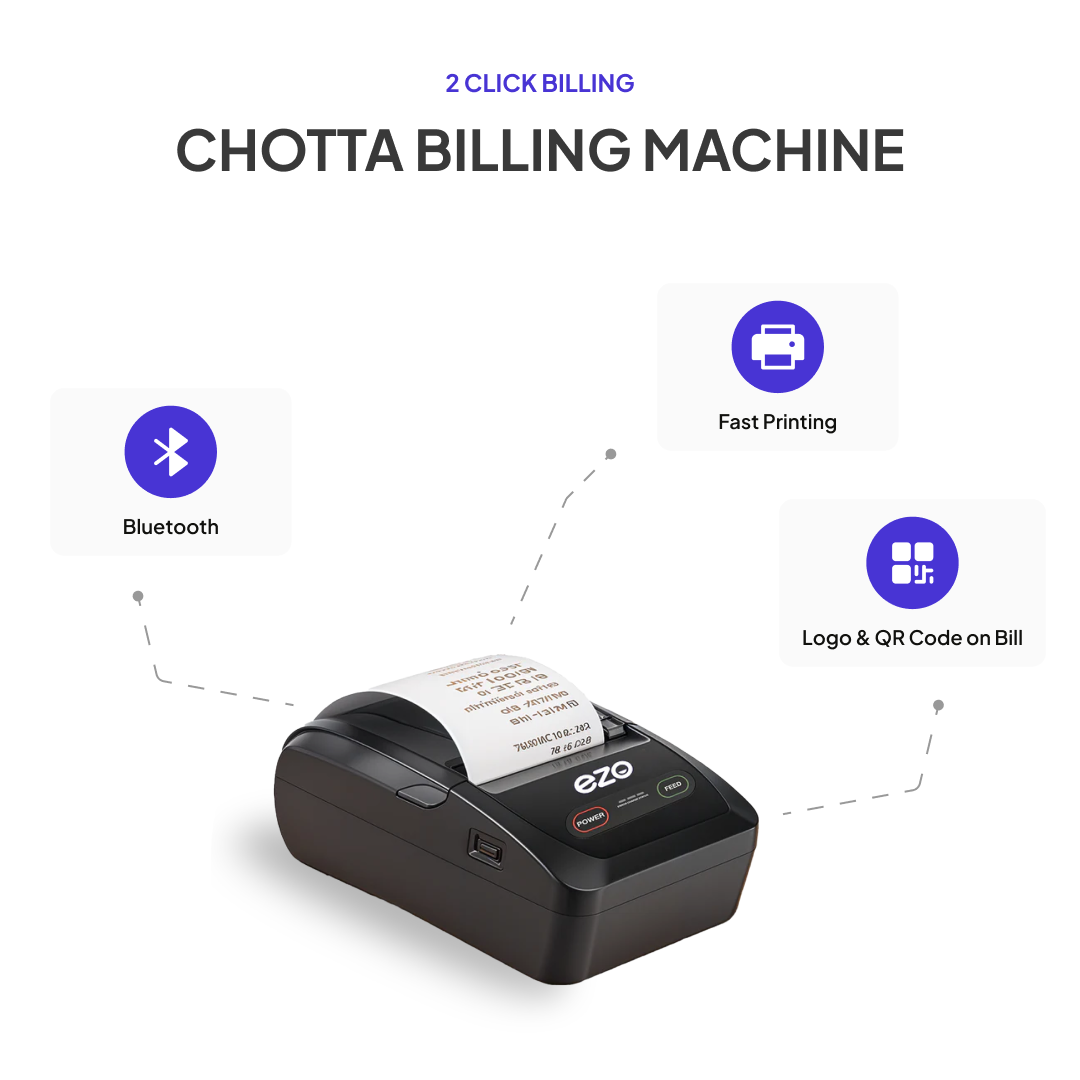 Chota Billing Machine With Software – Ezo Books