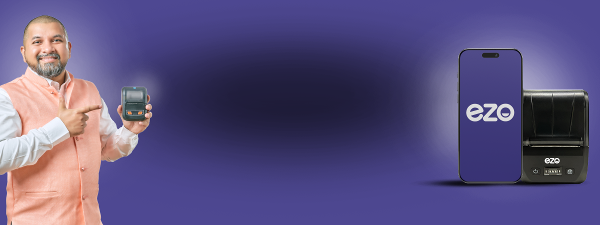 EZO Billing Machine for Restaurant, Kirana & Retail Businesses – Ezo Books